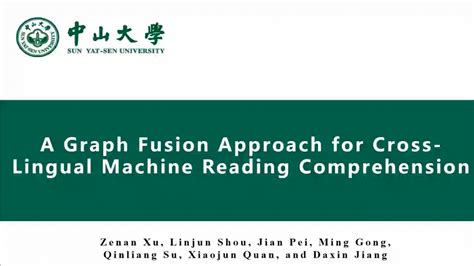 Underline A Graph Fusion Approach For Cross Lingual Machine Reading