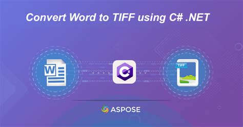 Word To Tiff Conversion Using Net Cloud Sdk Doc To Tiff