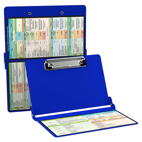 Whitecoat Clipboard® Blue Ovarian Adnexal Sonography Edition