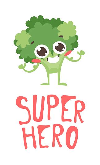 만화 그리기 채식 이모티콘입니다 손으로 그린 감정적 인 식사 실제 벡터 일러스트 아브로콜리 창조적 인 잉크 아트 작업 음식과