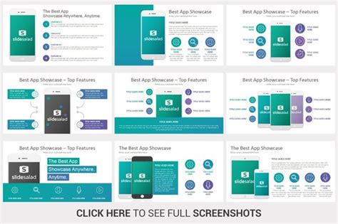 Mobile Apps Powerpoint Template Powerpoint Templates Powerpoint Professional Powerpoint