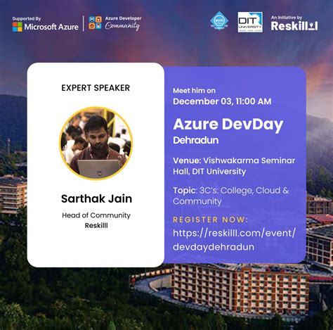 Azure Developer Community On Linkedin Azuredevday Devdaydehradun