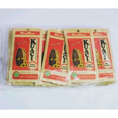 Jual Chacha Kuaci Biji Bunga Matahari Pouch Chacha Kuaci Original Chacha Kuaci 1 Pack Isi 20