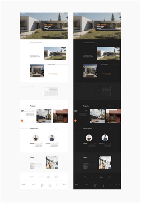 Website For Architects And Designers Corporate Website Design Webpage Design Web Design Trends