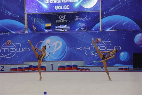 В Пензе проходят всероссийские соревнования по художественной гимнастике