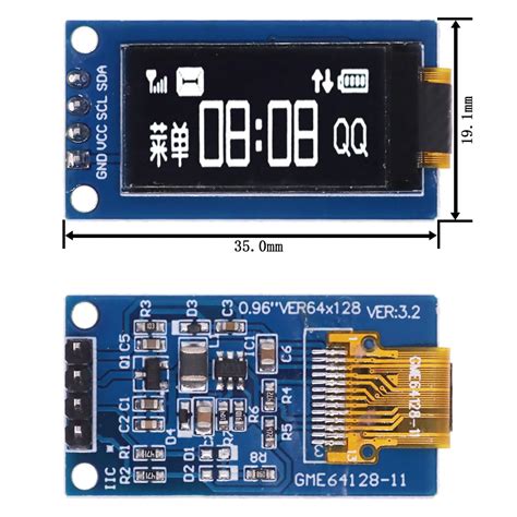 Module Oled 096 Pouces Pour Arduino Test Et Avis