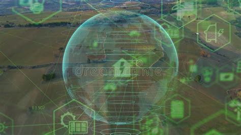 Environment Protection Concept Renewable Energy Sustainable Development Goals Stock Video