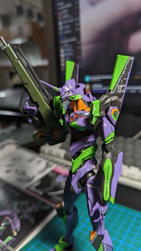 Bought The Bandai Evangelion Unit 01 Model Kit As A Christmas T To Myself R Evangelion