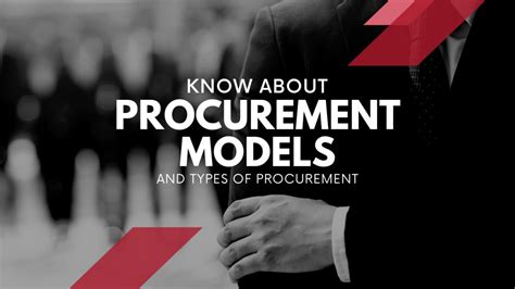 Know About Procurement Models And Types Of Procurement Procurement Blog Procurement Supply