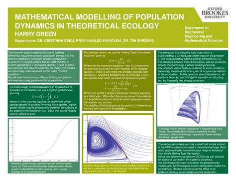Ppt For Predation Terms We Use The ‘ Holling Type Ii Functional Response Given By Powerpoint
