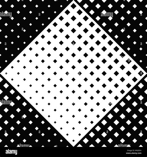 Black And White Geometrical Diagonal Square Pattern Background Design Abstract Vector