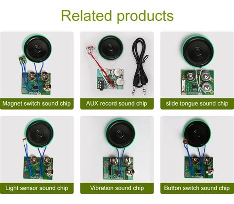 Recordable Sound Chip Module MP WAV Music Voice Player Funimprint