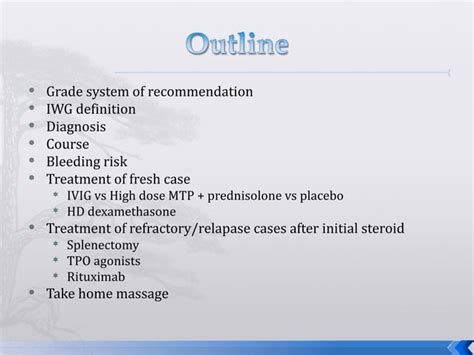 Itp Ash Guideline Ppt