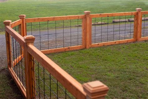 Black Hog Wire Fence Panels 6 Gauge Dip Coated From From 4999
