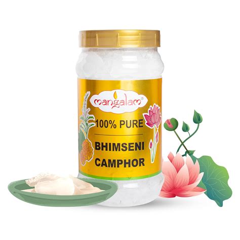 Mangalam Bhimseni Original Camphor 500g Jar Pack Of 1 100 Pure