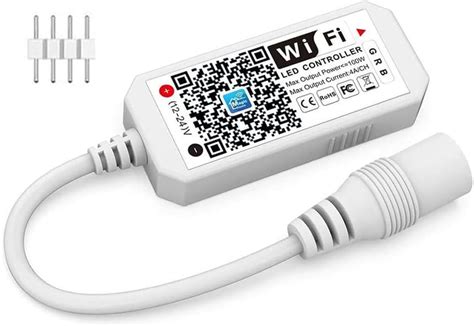 INextStation Smart RGB WiFi LED Controller Pin Output Compatible With Alexa Google Home