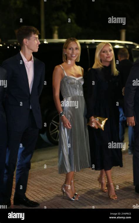 Princess Maria Olympia Of Greece And Denmark With Her Mother And Her