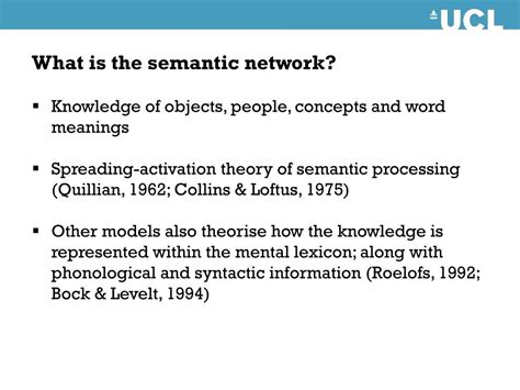 PPT Where Is The Semantic Network PowerPoint Presentation Free Download ID