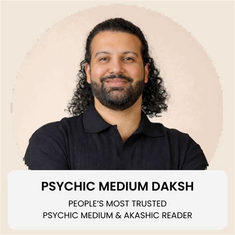 Mediumship Reading And Spirit Communicator Psychic Medium Daksh