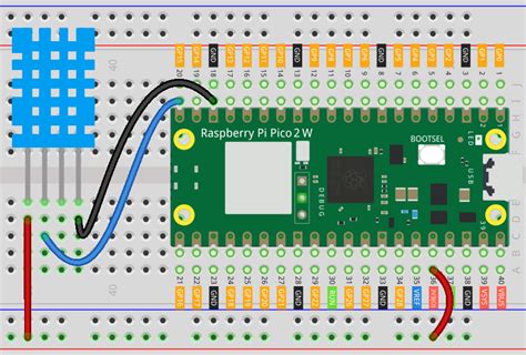83 Temperature And Humidity Monitoring Via Adafruitio — Sunfounder Pico 2 W Starter Kit For