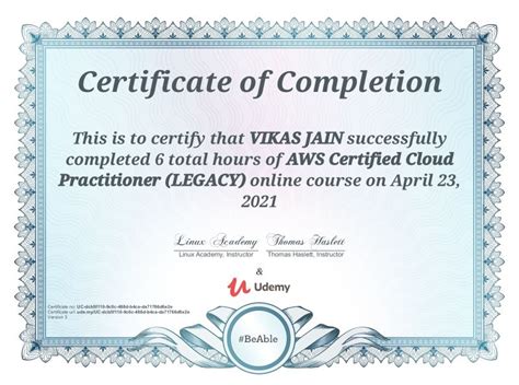 Vikas Jain On Linkedin Aws Certified Cloud Practitioner