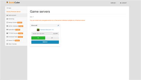 Free Minecraft Server Hosting Scalacube Topserver Network