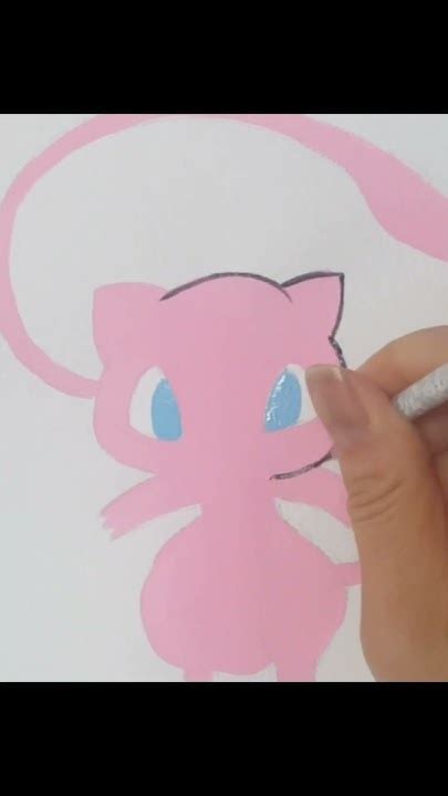 🎨캔버스지 뮤 그리기 🎨포켓몬 Mew Youtube