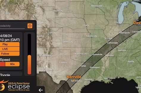 Solar Eclipse Path Map Shows Where 2024 Total Eclipse Will Pass Through