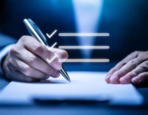 Premium Photo Using And Completing A Checklist Featuring Elements Like Checkmarks Lists And