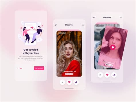 Best Ui Ux Design For Dating App 💑 By Excellent Webworld On Dribbble