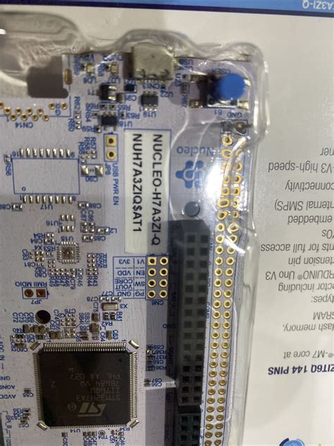 New Nucleo H7a3 Q Stm32h7a3zi Q Nucleo 144 M7 Ebay