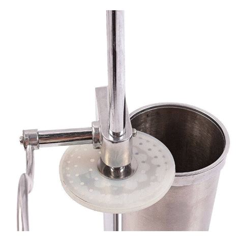 Машина за пълнене на колбаси Ванеса вертикална капацитет 3 кг неръждаема стомана 4 фунии