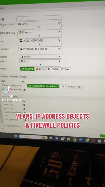 Christopher L On Linkedin A Quick Lab Continuation Of My Fortigate