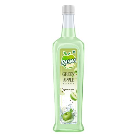 Rasna Green Apple Syrup 1 Ltr Rasna