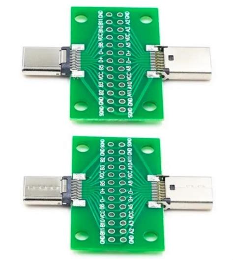 Usb C Male Female Breakout Board