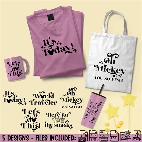 5 Disney Svg Files Free To Download