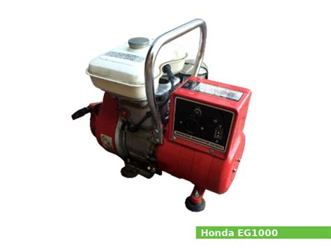 Honda EG1000 portable generator review, specs, engine service data