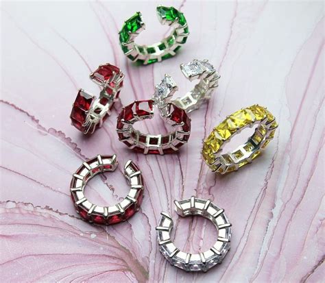 Купити Срібна сережка кафа Sparks Diamond ️ Ціна 3 559 грн