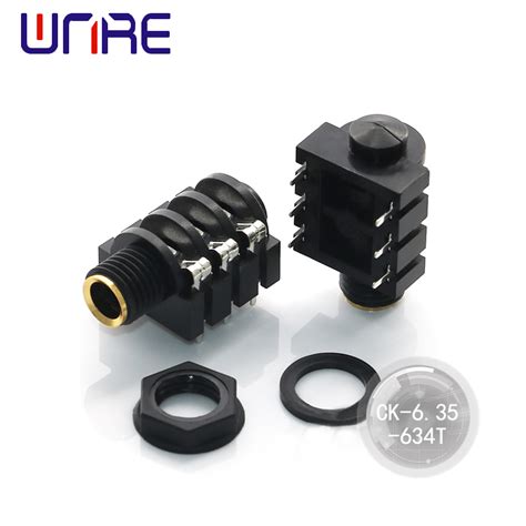 China Ck 6 35 634t Headphone Socket Jack For Audio Device Connection Black 6 Pin Manufacturer