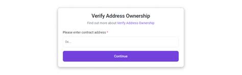 basescan information center how to verify contract address ownership