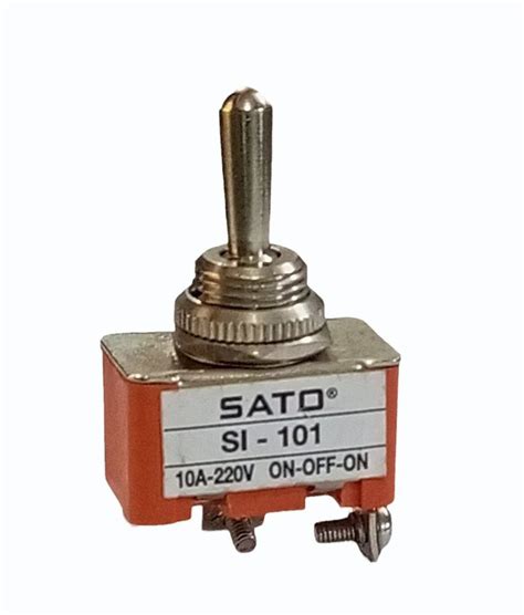 Metal 10a Toggle Switch Two Position On On At ₹ 52piece In