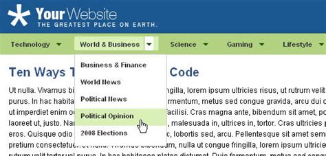 Jquery Drop Down Menu The Ultimate Jquery Drop Down Menu Builder