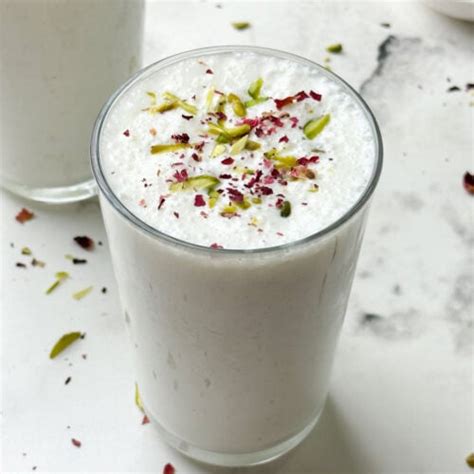 Sweet Lassi Recipe Indian Yogurt Drink Indian Veggie Delight