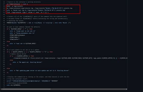 Add Save Container Output To File · Issue 4550 · Pterodactylpanel