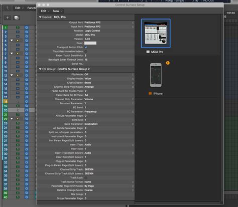 Control Surface Setup Has Bugged And I Can T Go Back To The Correct Configuration Logic Pro