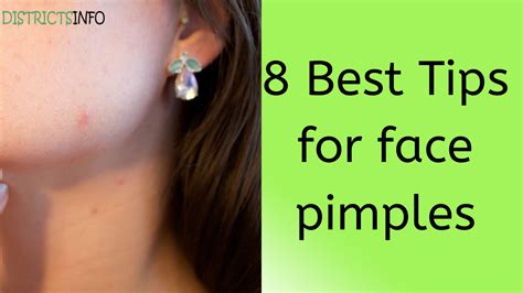 8 Best Tips For Face Pimples Beauty Tips