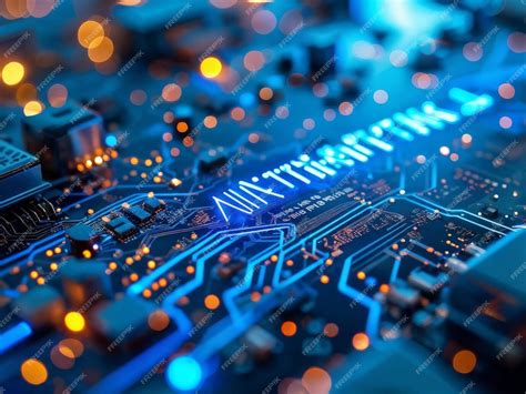 Circuit Board With Electronic Circuit Computer Hardware Technology