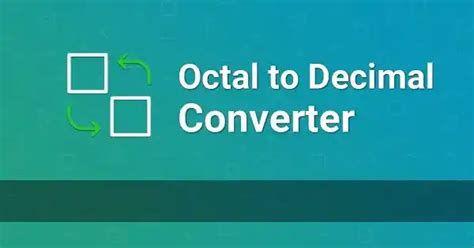 Best Octal To Decimal Converter 100 Accurate Every Time