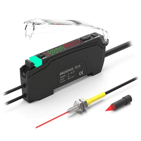M4 Size Diffuse Reflection Fibre Optic Sensors China Sensor And Fiber