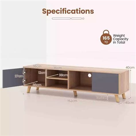 150cm Scandi Tv Stand For Tvs Up To 65